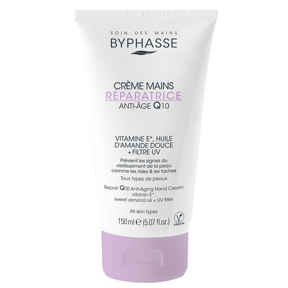 Crème Mains Q10 Byphasse - Anti-âge et Anti-tache