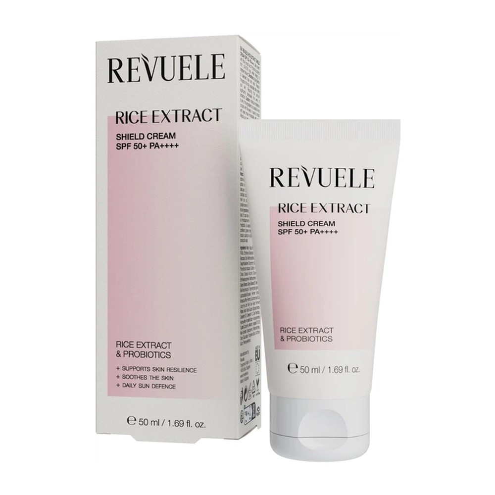 Crème Ultra Protectrice Visage à l'Extrait de Riz SPF 50+ | REVUELE