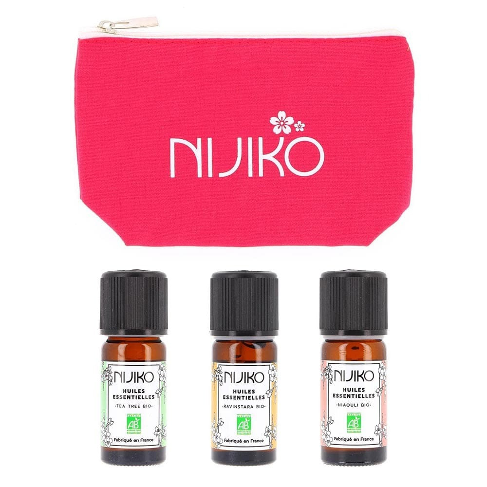 Trousse Aromathérapie Belle Peau & Anti-Acné - Coffret maquillage ...